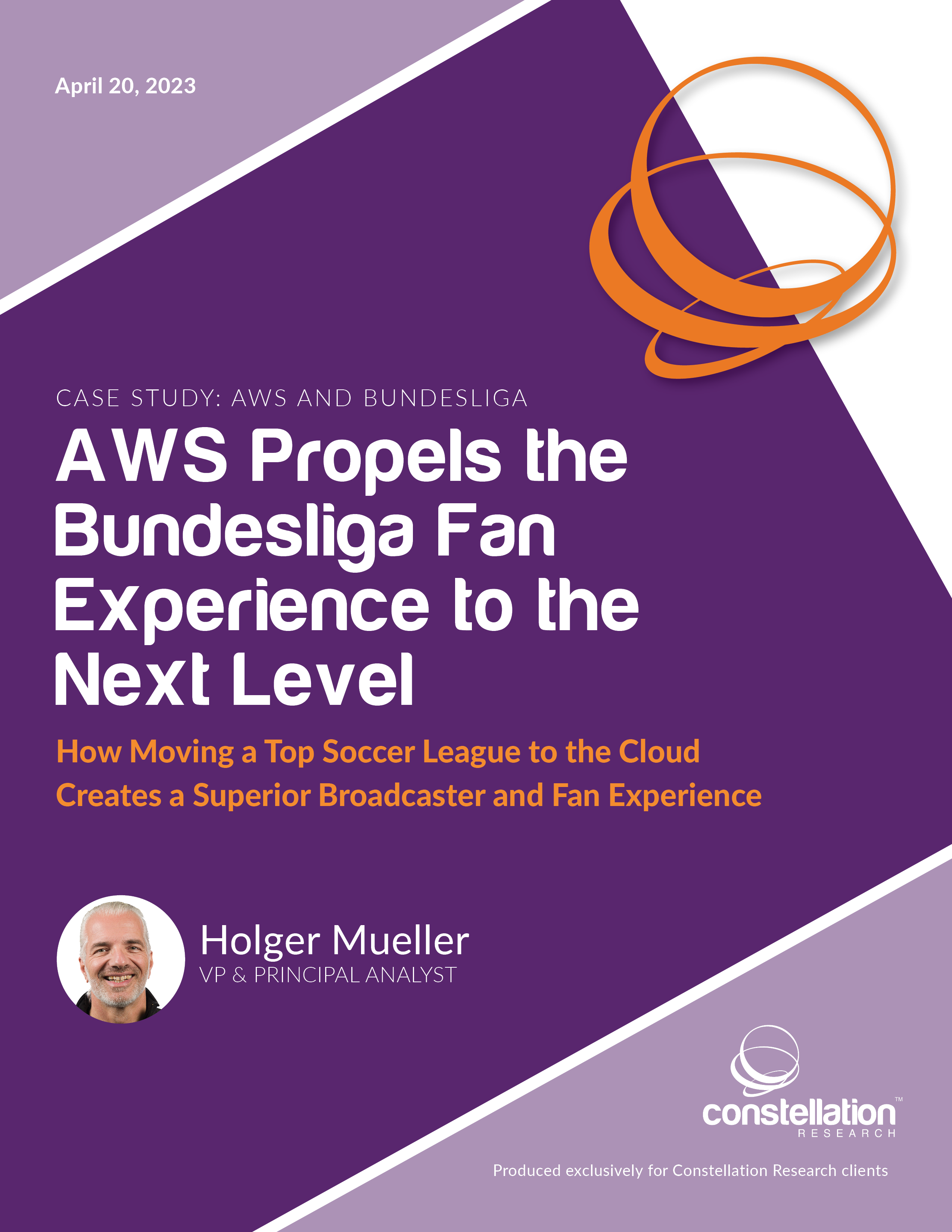 AWS Propels the Bundesliga Fan Experience to the Next Level | Constellation Research Inc.